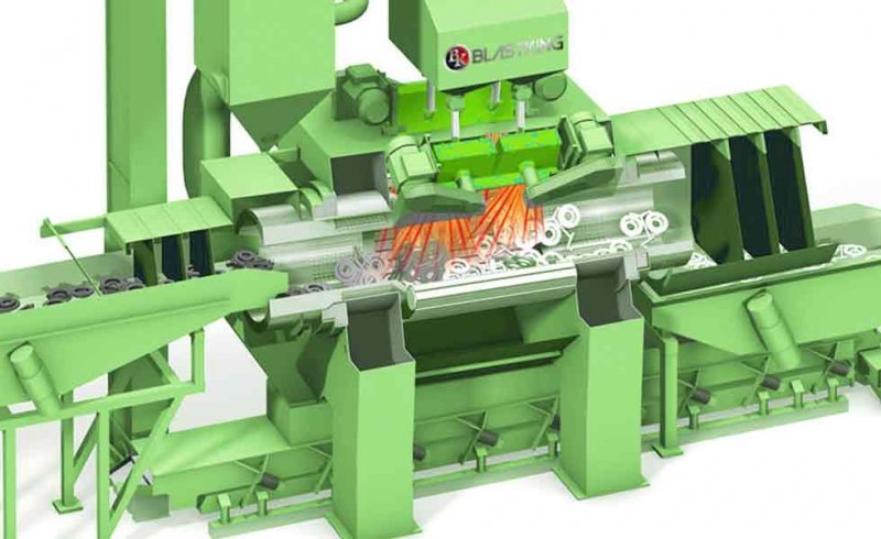 Continuous Tumblast Machines-Superior Performance from BlastKing