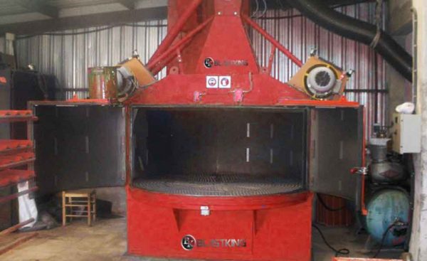 Rotary Table Blasting Machine- Superior Performance from BlastKing