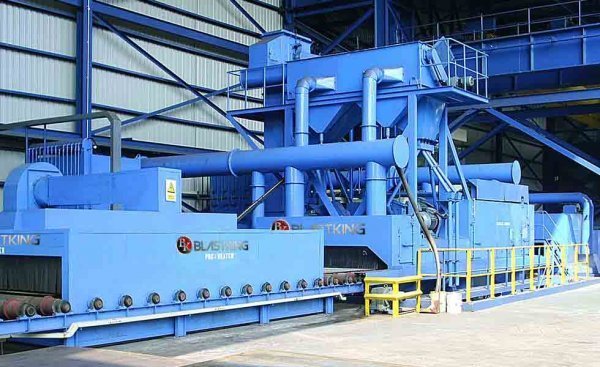 Shot Blasting and Priming Machine-Superior Performance