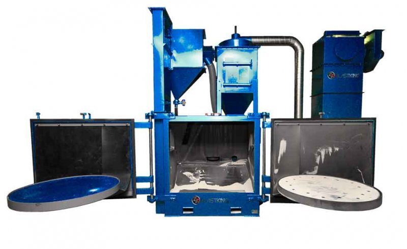 Swing Table Blasting Machines-Superior Performance from BlastKing