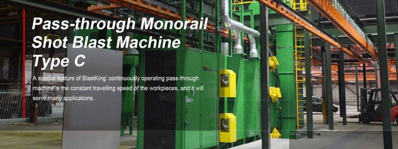 Tunnel Type Shot Blaster-Superior Performance from BlastKing