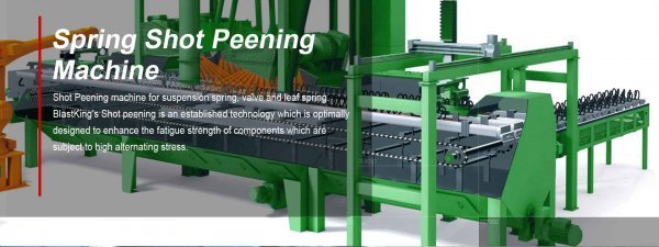 Spring Shot Blasting Machine-Superior Performance from BlastKing