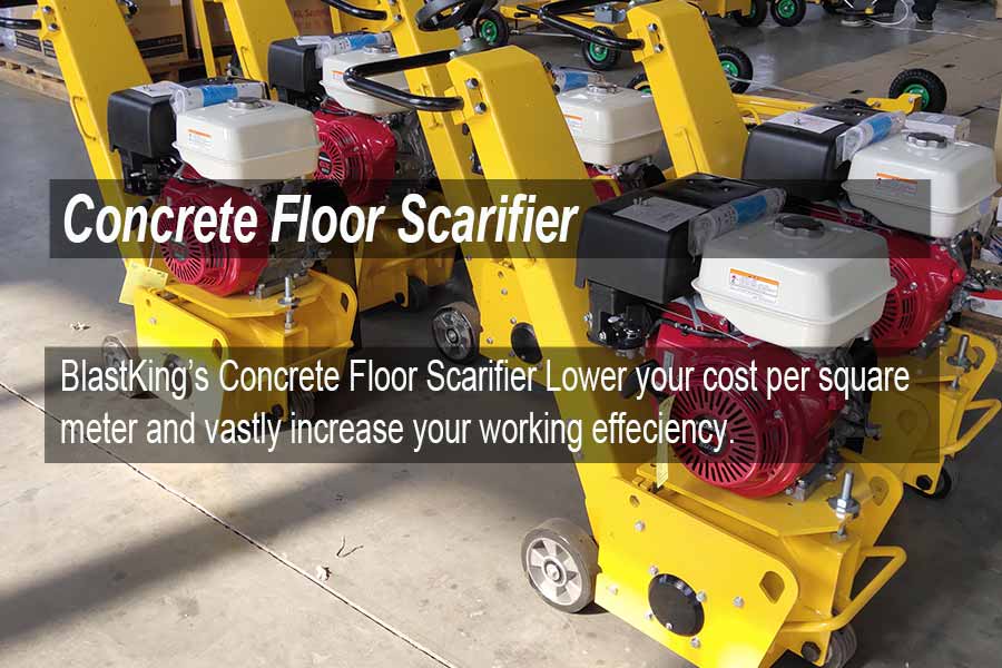 Concrete Floor Scarifier • Shot Blasting & Sand Blasting Machine ...