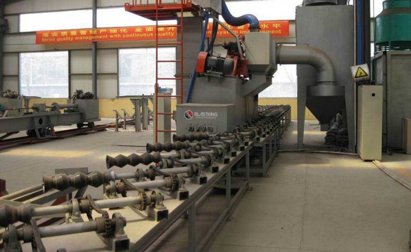 Skew Roll Shot Blasting Machine-Superior Performance from BlastKing