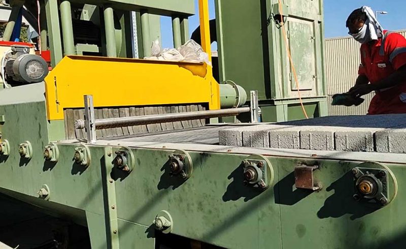 Paver Blocks Shot Blast Machine • Stone Shot Blasting Machine